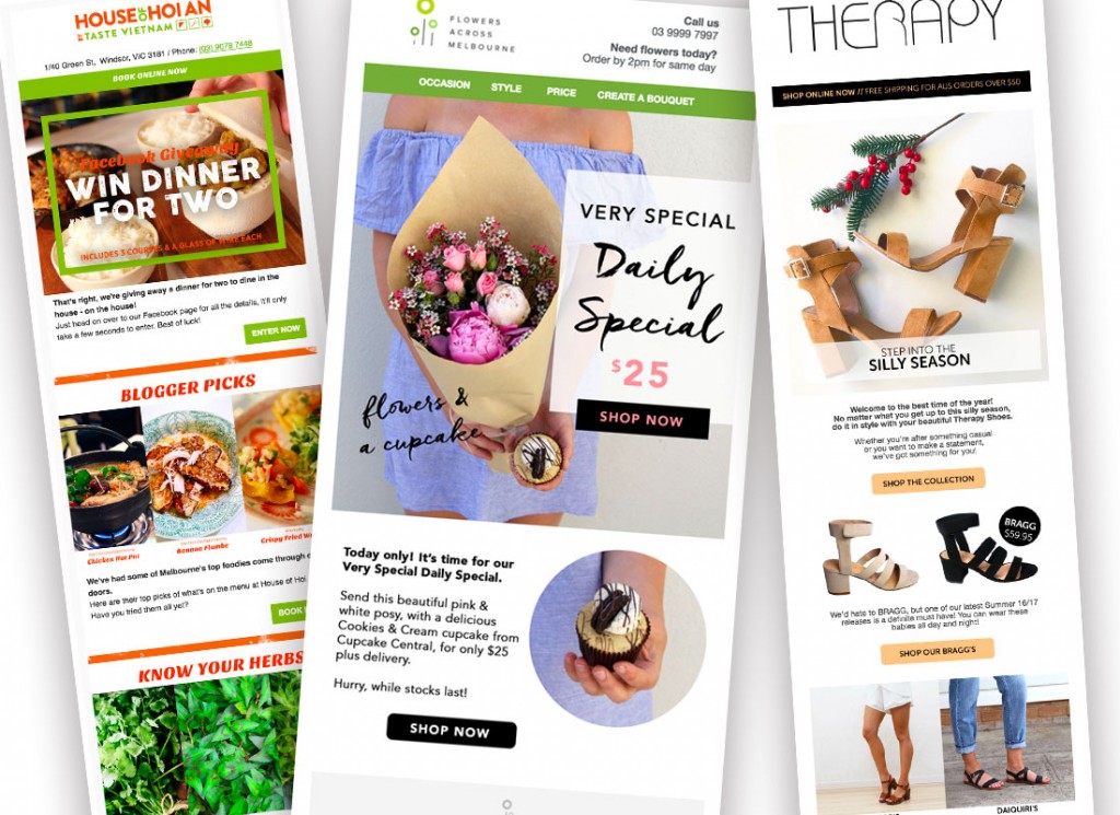 E-MAIL NEWSLETTERS - Milkbar Digital - Melbourne digital content ...